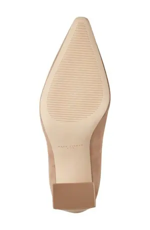 Marc Fisher Minny Pointed Toe Pump - Medium Natural