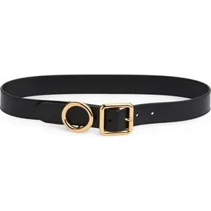 Jacquemus La Ceinture Regalo Leather Belt - Black