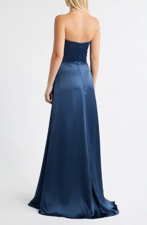 Amsale Jara Strapless Gown