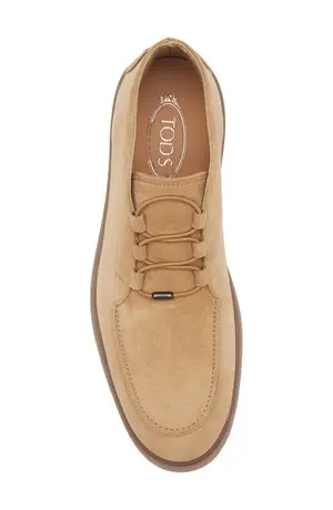 TOD'S Apron Toe Suede Chukka Boot
