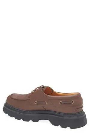 TOD'S Lug Sole Boat Shoe