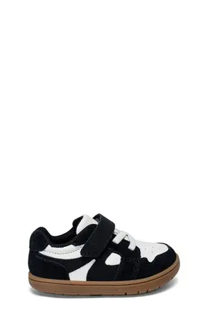 STRIDE RITE Leather Sneakers - Black/white