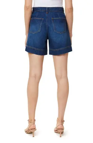 Habitual Pleated Denim Shorts