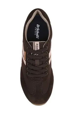Dr. Scholl'S Comeback Lace Up Sneakers - Dark Brown