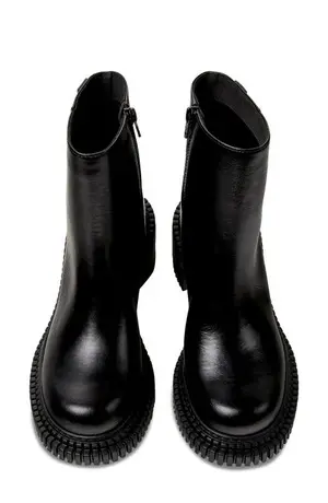 Camper Pix London Zip Up Boots - Black
