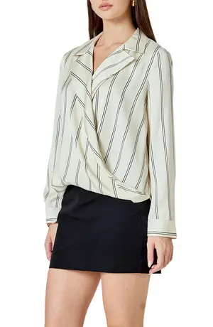 Endless Rose Stripe Wrap Top