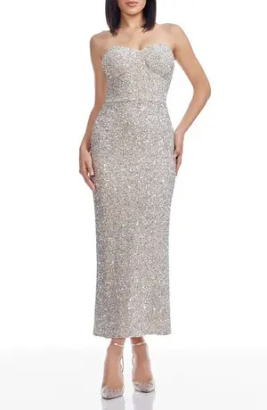 Dress The Population Bustier Evening Dresses