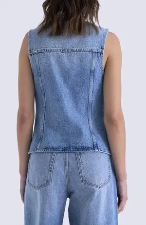PISTOLA Gia Fitted Denim Vest