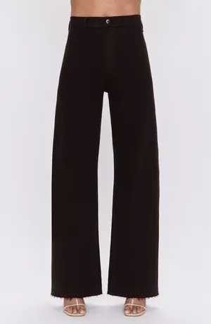 PISTOLA Penny Wide Leg Utility Jeans - Mocha