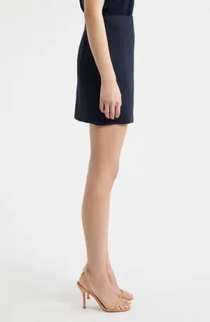BOSS Wrap Front Mini Skirt