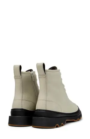 Camper Noray Combat Boots - Light Pastel Grey