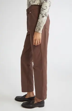 Herno Cotton Feel Five-pocket Pants - Chocolate