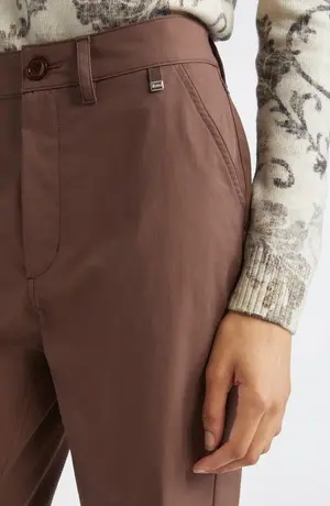 Herno Cotton Feel Five-pocket Pants - Chocolate