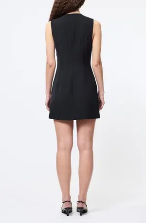 French Connection Harry Suiting Double Breasted Minidress