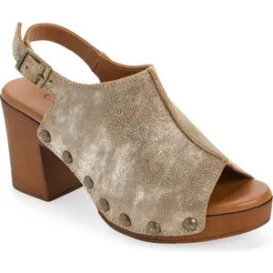 Cordani Winnie Shimmer Slingback Platform Sandal - Murano Sigaro