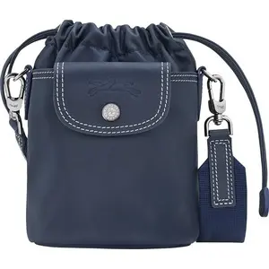 Longchamp Le Pliage Xtra Worker Extra Small Leather Bucket Bag