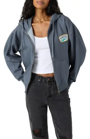 O'Neill Full-zip Cotton-blend Fleece Hoodie