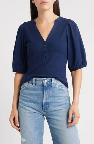 Madewell Henley Blouses