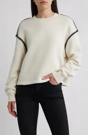 Rag & Bone Trimmed Sweatshirts Hoodies For Women