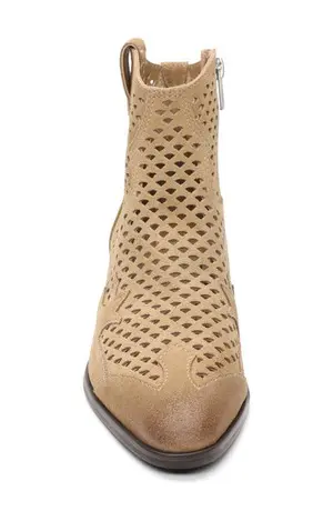 Ash Flare Bootie - Beige