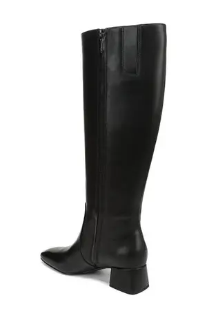 Sam Edelman Porter Knee High Boot - Black Leather