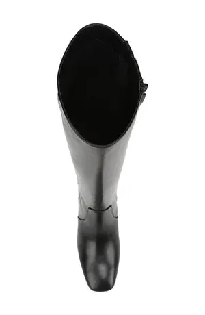 Sam Edelman Porter Knee High Boot - Black Leather