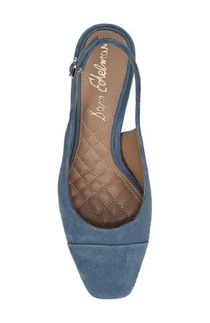 Sam Edelman Essa Slingback Pumps - Blue Agate