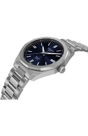 TISSOT Prc 100 Solar Quartz Bracelet Watch - Blue