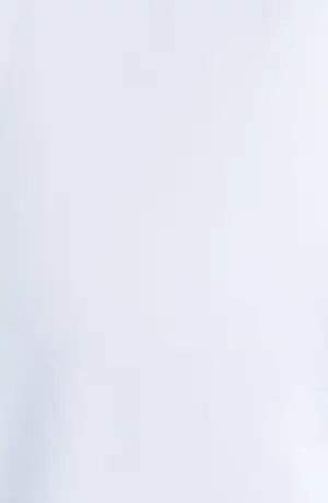David Donahue Trim Fit Super Fine Twill Dress Shirt - Sky