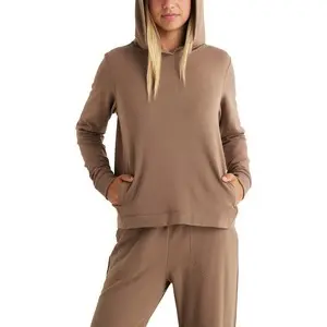FREE FLY Lightweight Fleece Hoodie - Fossil
