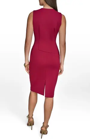 Donna Karan New York Sleeveless Sheath Dress