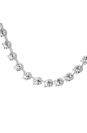 Memoire Serena Diamond Station Necklace