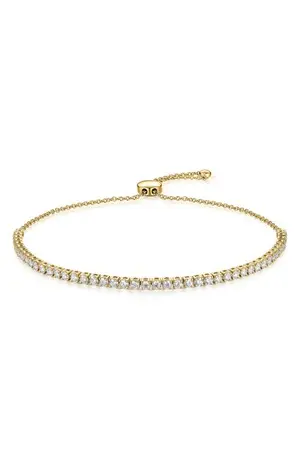Memoire Essentials Diamond Bolo Bracelet - Yellow Gold
