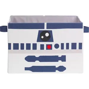 LAMBS & IVY Star Wars R2d2 Collapsible Storage Bin By - White