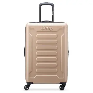 JEEP 24-inch Hardside Expandable Luggage With Spinner Wheels - Beige
