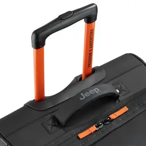 JEEP 31-inch Two-wheel Rolling Duffle Bag - Black