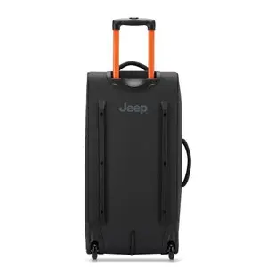 JEEP 27 Inch Two Wheel Rolling Travel Duffle - Black