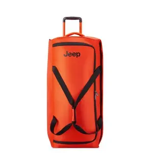 JEEP 31-inch Two Wheel Rolling Duffle Bag - Orange