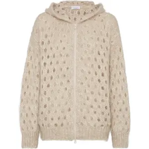 Brunello Cucinelli Hooded Knitwear For Women