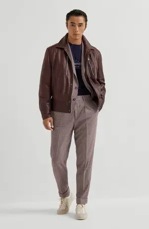 Brunello Cucinelli Wool Trousers