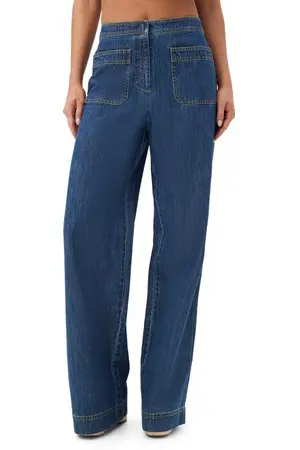 Trina Turk Ferrer Denim Pant