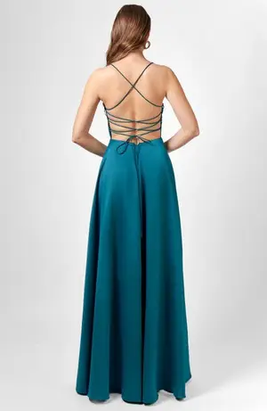 BARIANO Hanna Open Back A-line Gown