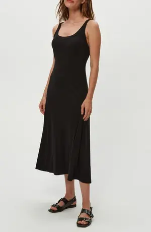 Michael Stars Celine Rib Midi Dress