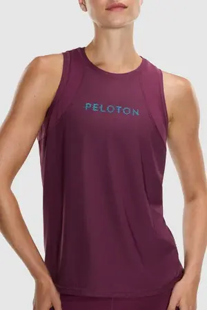 PELOTON Essential Performance Tank - Deep Plum