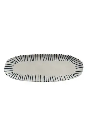 PORTO BRASIL Shallow Organic Oval Platter Large Set Of 4 - Elemento