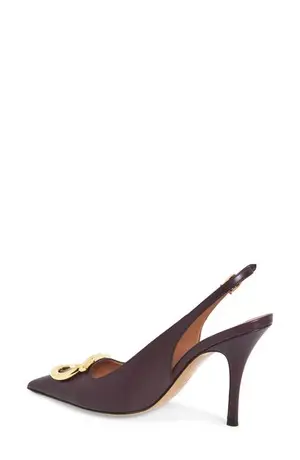 FERRAGAMO Sara Pointed Toe Slingback Pump
