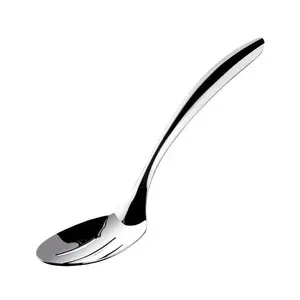 CUISIPRO Tempo Slotted Spoon, 13.5-inch - Silver
