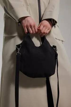 Stutterheim Svea Mini Handbag - Black