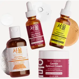 SEOUL CEUTICALS Korean Beauty Bundle Anti-aging 37+ Routine Kit - None