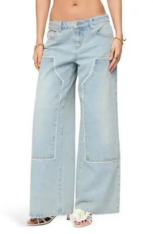 Edikted Paneled Jeans For Women